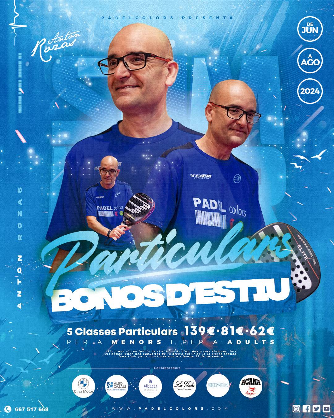 PADEL Colors - Reserves de pistes de pàdel a TARRAGONA