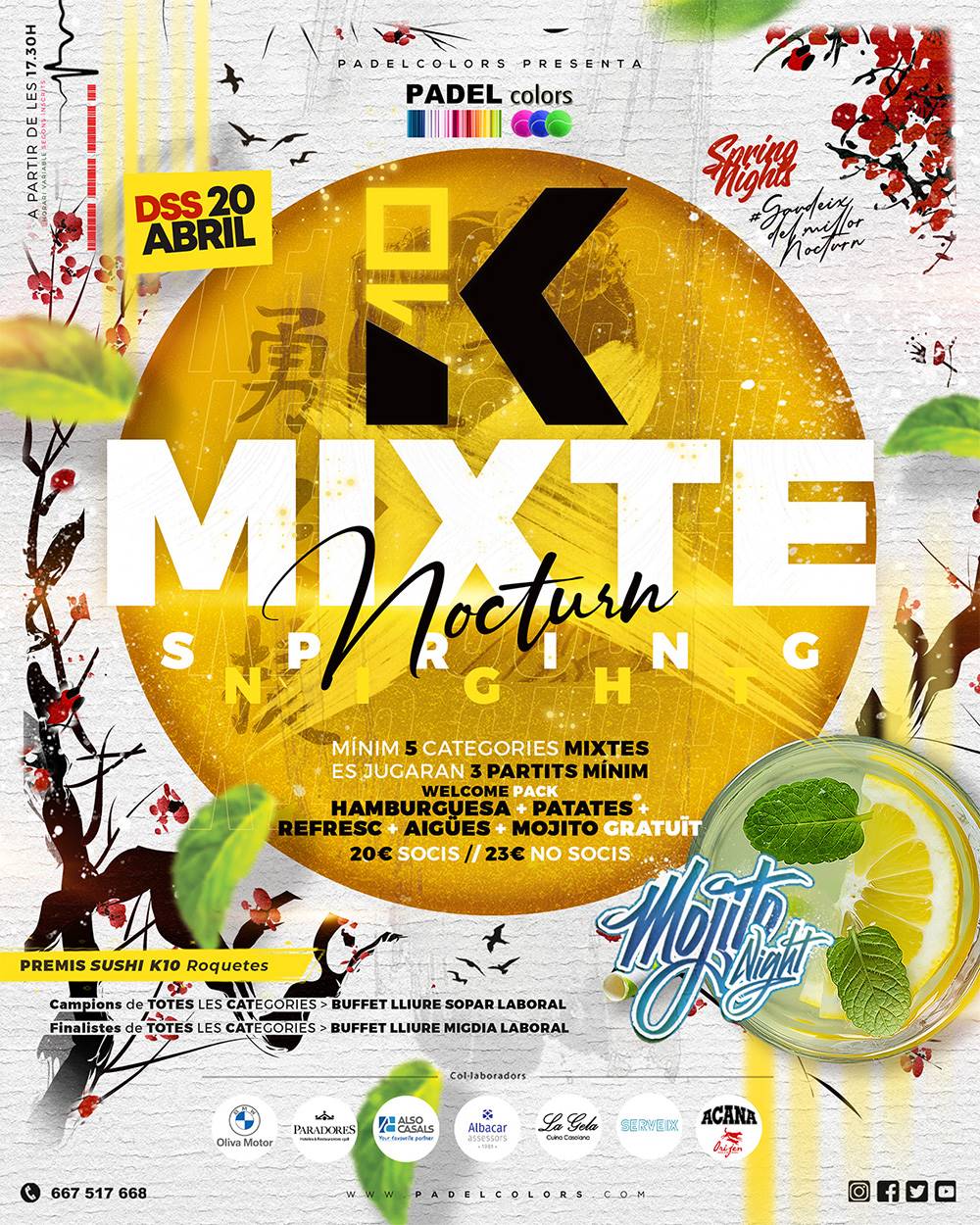 PADEL Colors - Reserves de pistes de pàdel a TARRAGONA